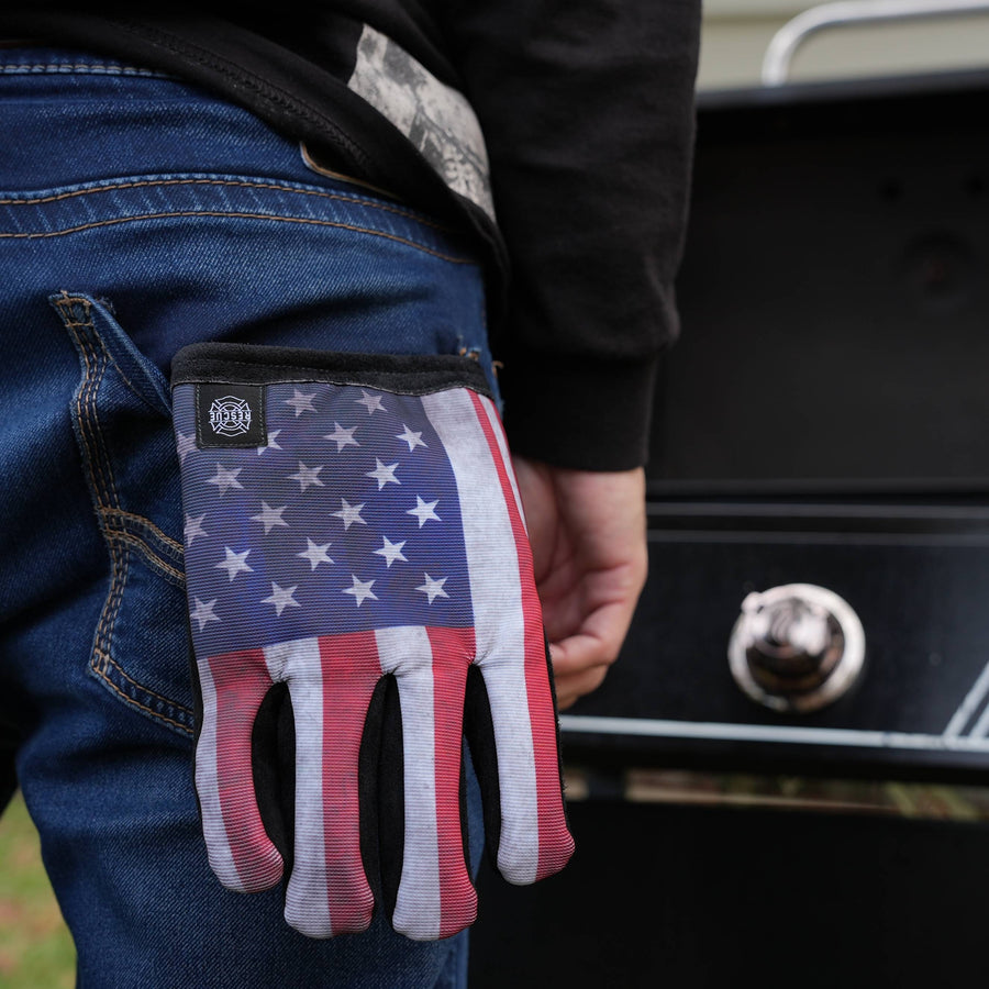 Rescue Grilling Gloves USA Edition – The McLemore Boys